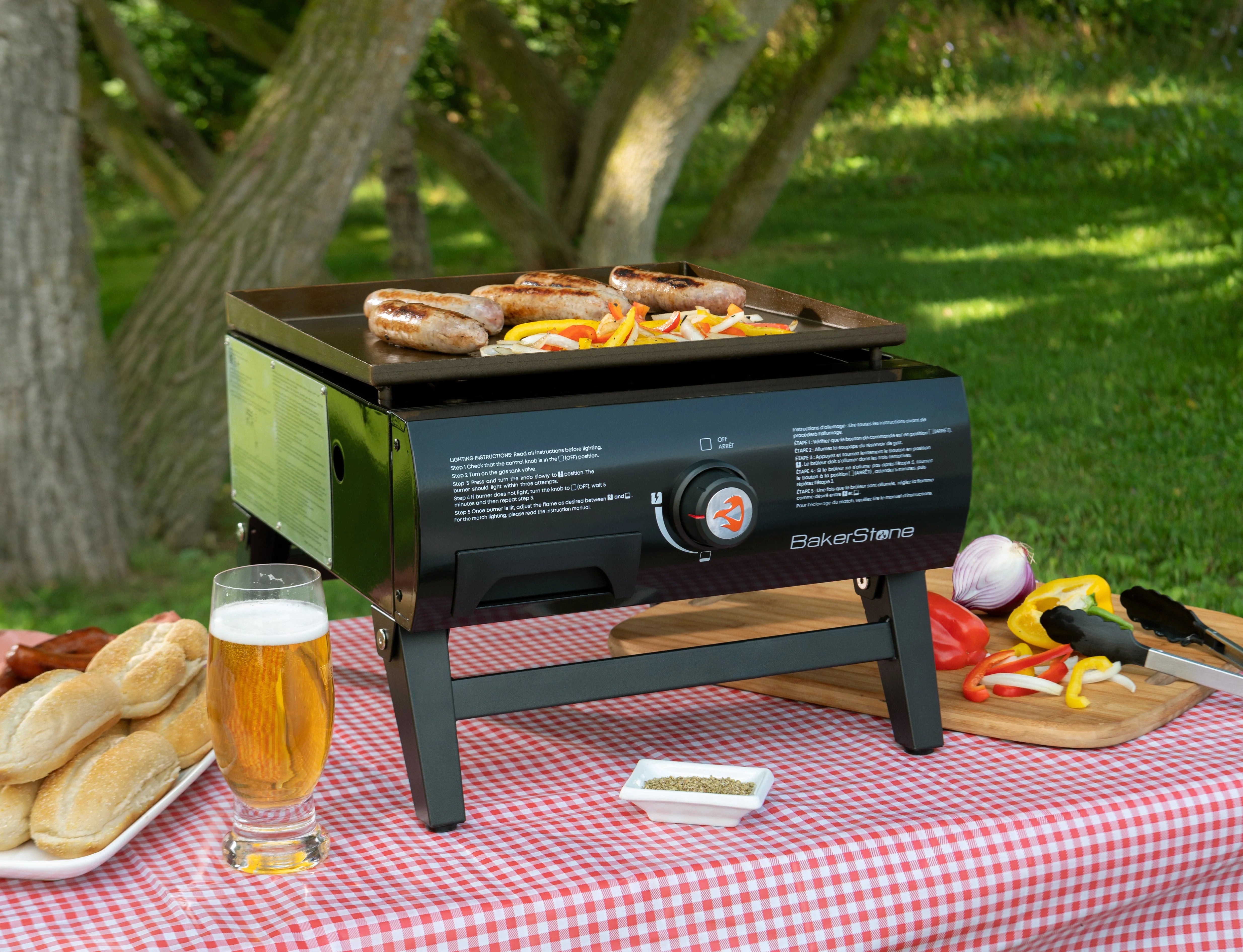 Gas Pizza Ovens Portable Series – BakerStone Products Canada