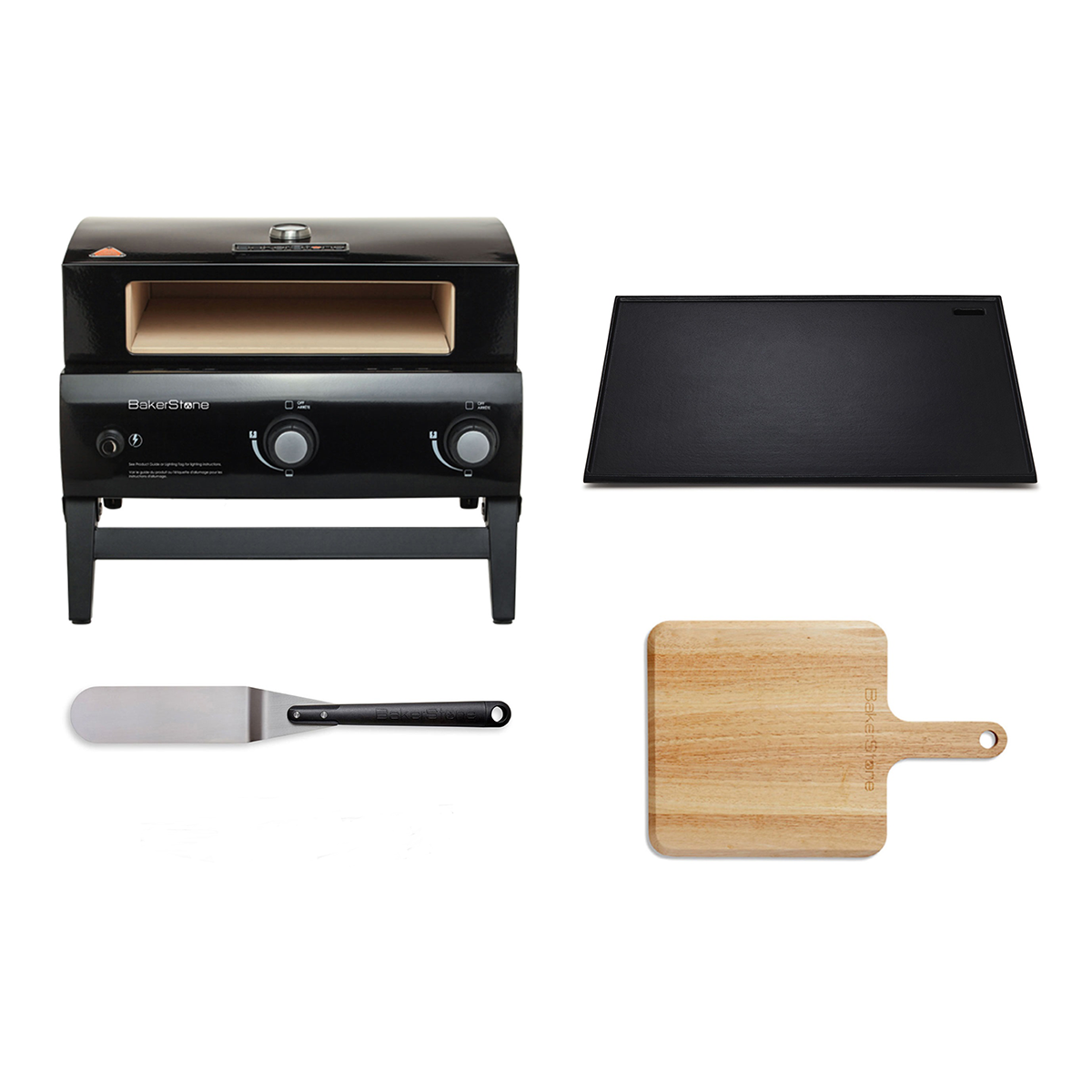 Original Series Portable Gas Pizza Oven and Griddle Combo Kit ...